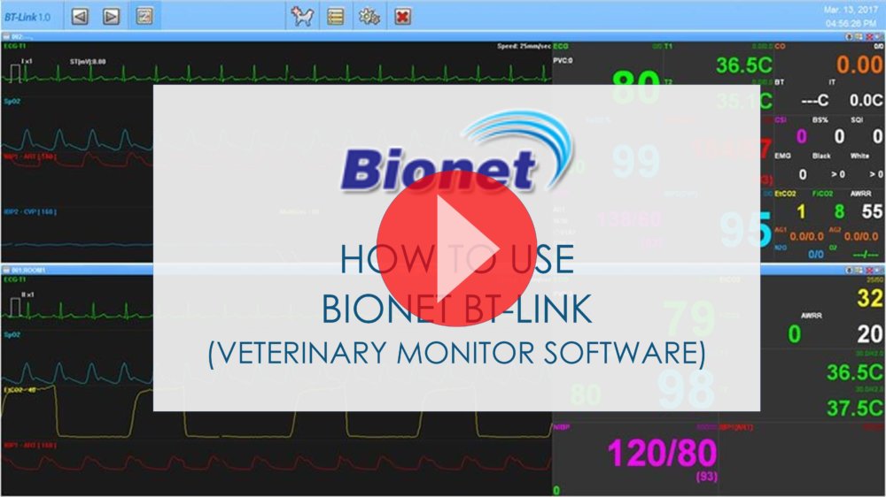 BT-Link Next - Veterinary Monitor Software - Bionet America