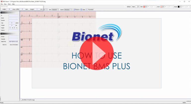 BMS-Plus - ECG Management Software - Bionet America