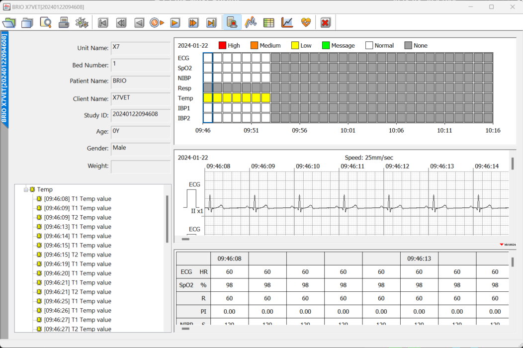 BT-Link Next - Veterinary Monitor Software - Bionet America