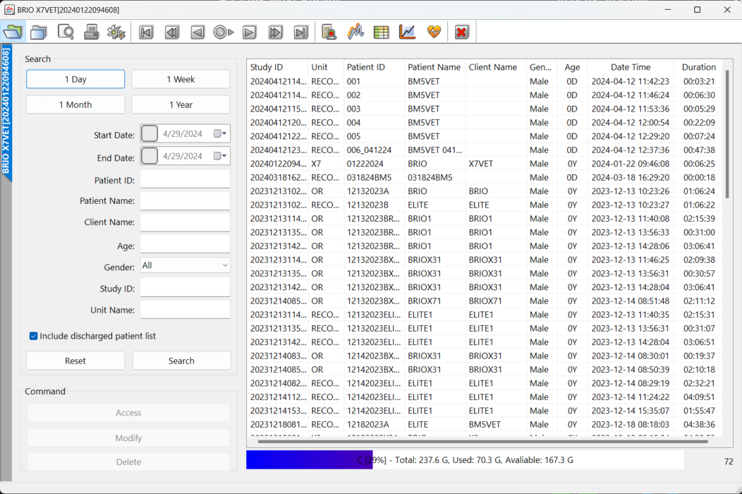 BT-Link Next - Veterinary Monitor Software - Bionet America
